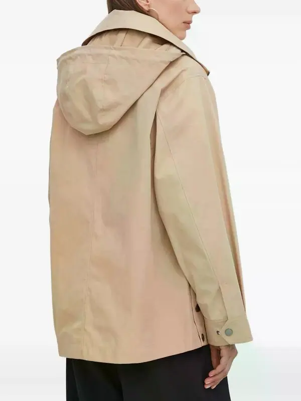 Ba&sh Hooded Half-zip Jacket