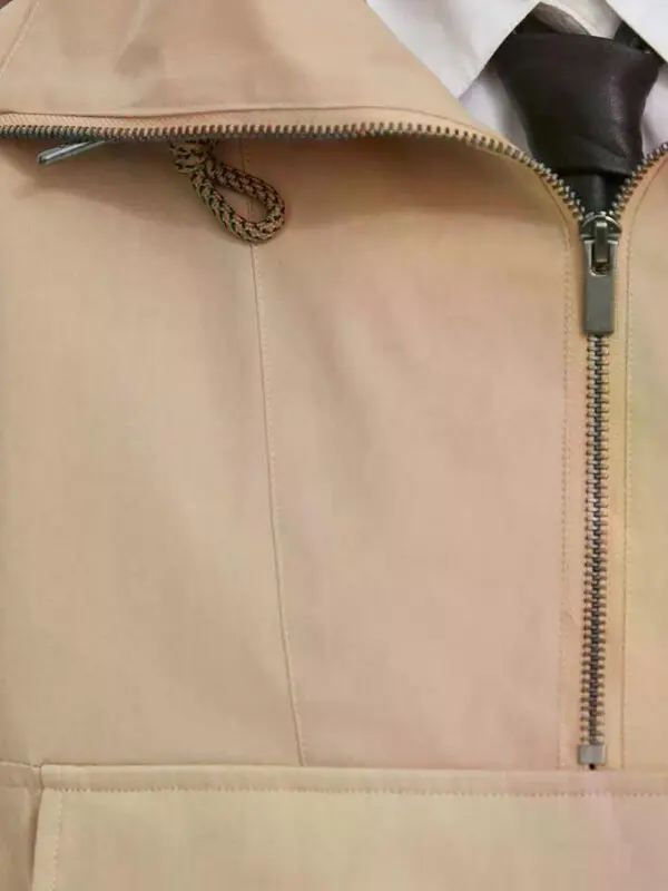 Ba&sh Hooded Half-zip Jacket