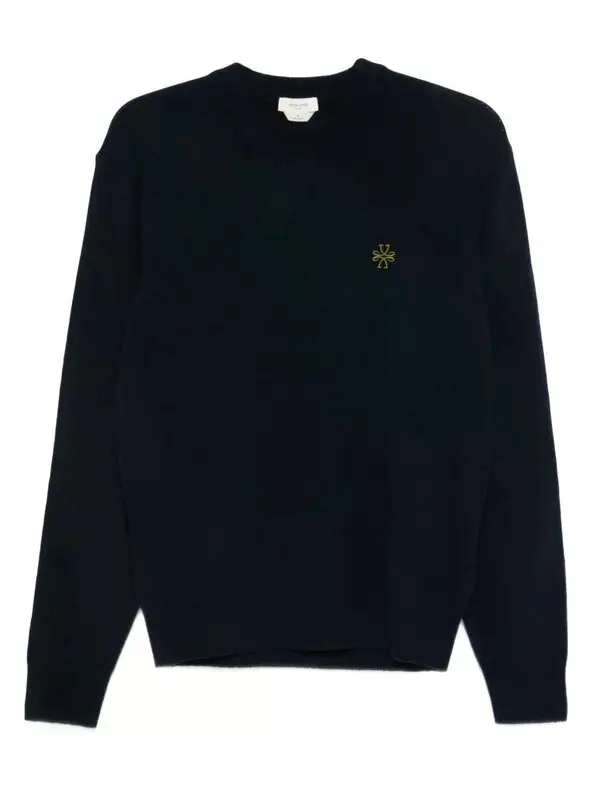 Jacob Cohen Logo-embroidered Crew-neck Sweater
