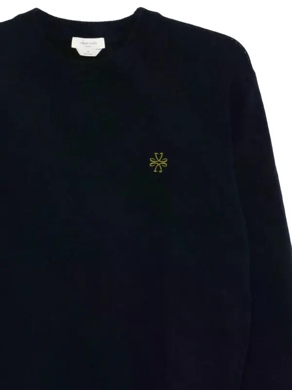 Jacob Cohen Logo-embroidered Crew-neck Sweater