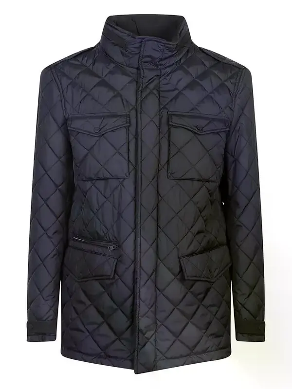 Herno Quilted Puffer Jacket - Blue