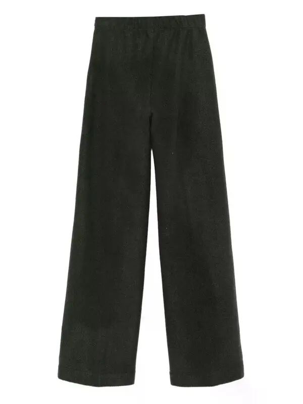 Bruno Manetti Elasticated-waist Wide-leg Trousers