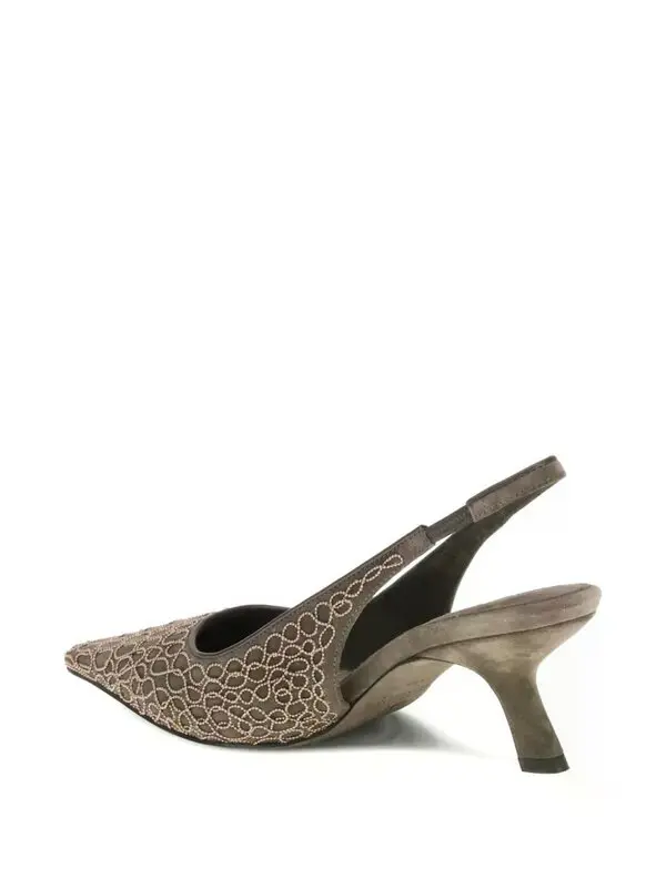Brunello Cucinelli City Slingback Pumps