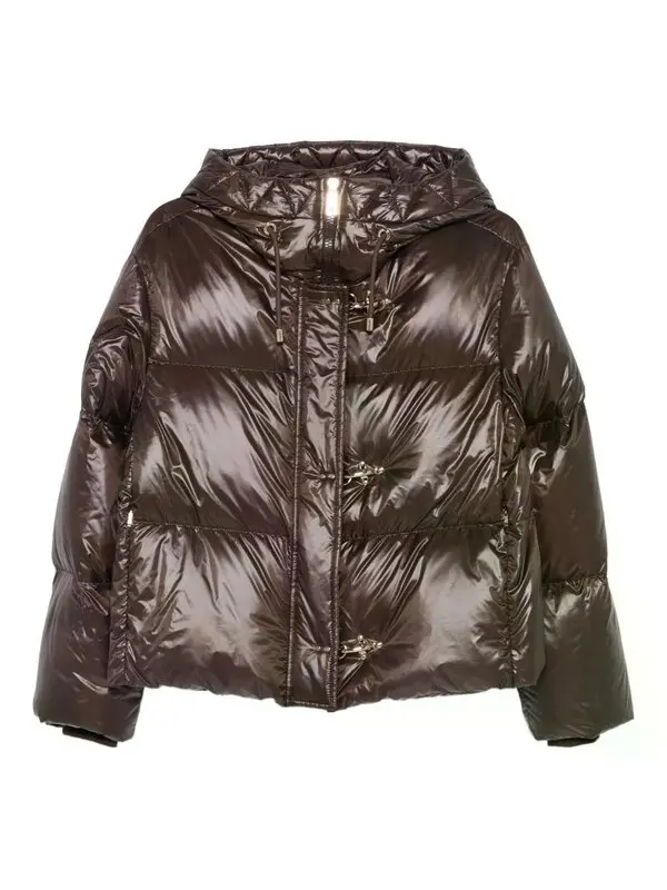 FAY Hooded Toggle Jacket