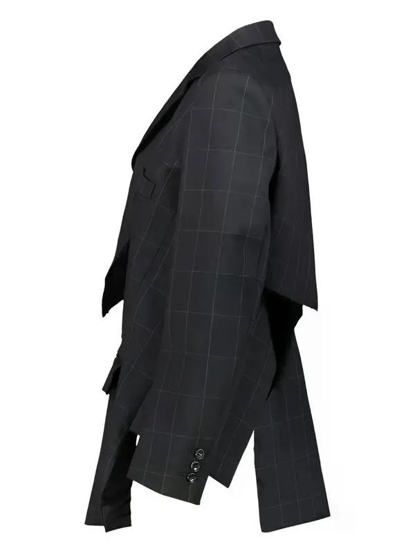 Comme Des Garçons Bow Detail Cutout Jacket