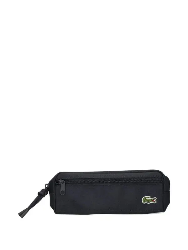 Lacoste Logo-patch Wash Bag - Black