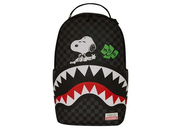 SPRAYGROUND Snoopy Top Shark Money Dlxsv Backpack