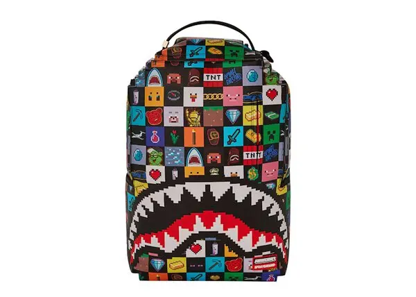SPRAYGROUND Minecraft Ultimate Creative Mode Backpack - Multicolor