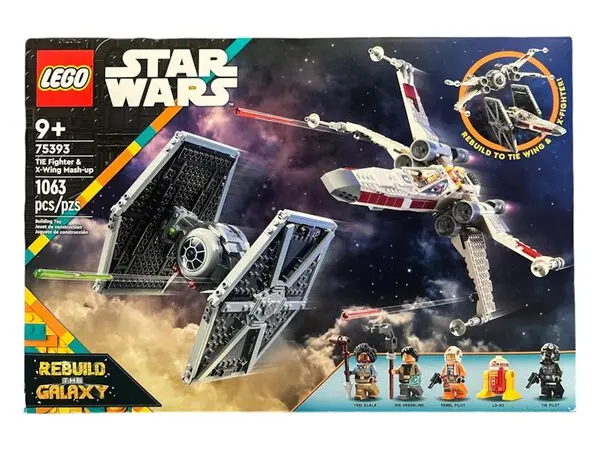 Lego Star Wars Tie Fighter & X-wing Mashup Set 75393 - Multicolor