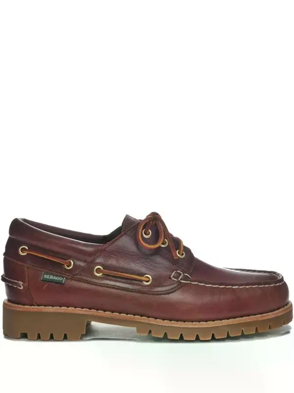 SEBAGO Leather Lace-up Loafers