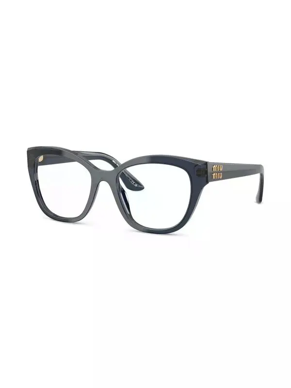Miu Miu Square Frame Eyeglasses - Blue