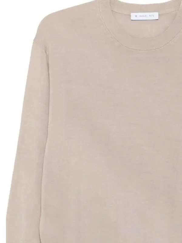 MANUEL RITZ Crew-neck Wool Sweater