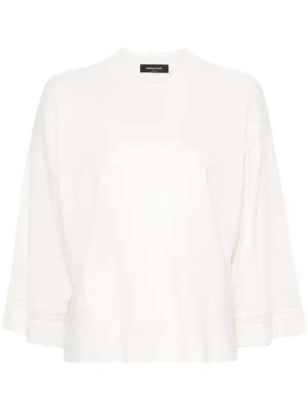 Fabiana Filippi Crew-neck Cashmere Top