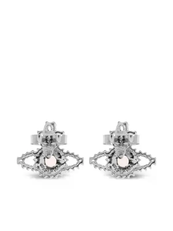 VIVIENNE WESTWOOD Orb Crystal-embellished Stud Earrings