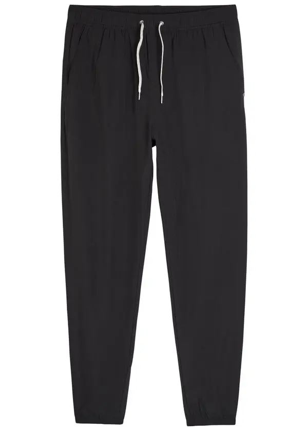 Vuori Kore Stretch-jersey Sweatpants - Black