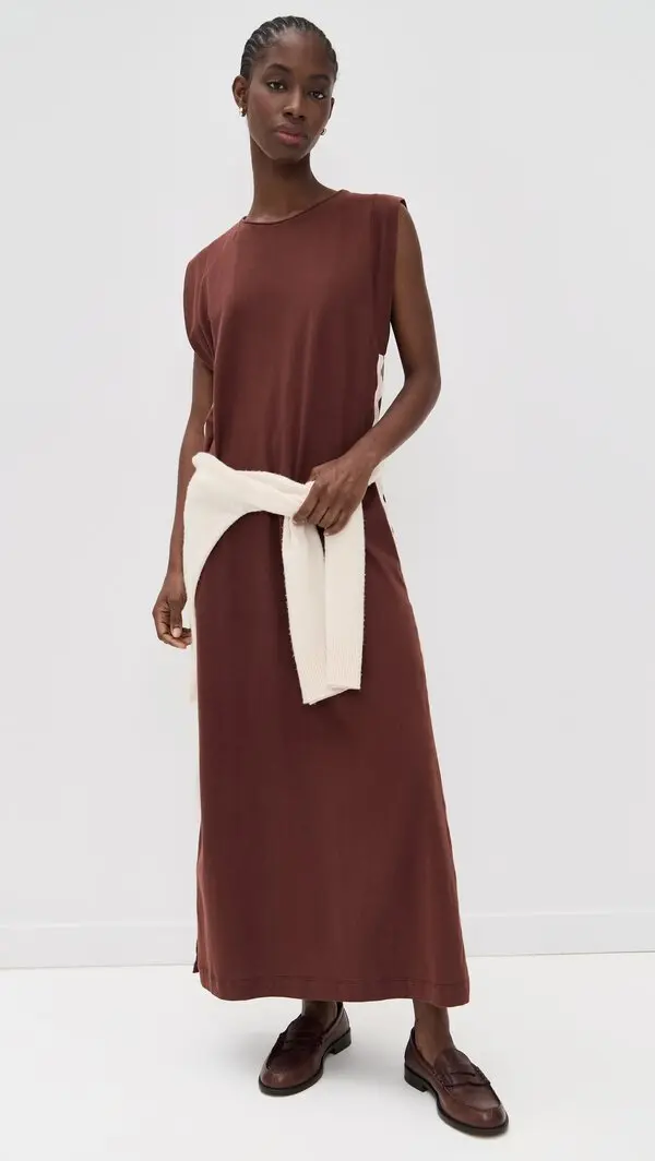 DRESS TO Sleeveless Maxi Dress With Rickrack Trim
