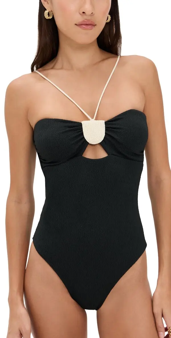 VIX PAULA HERMANNY Firenze Yara One Piece - Black