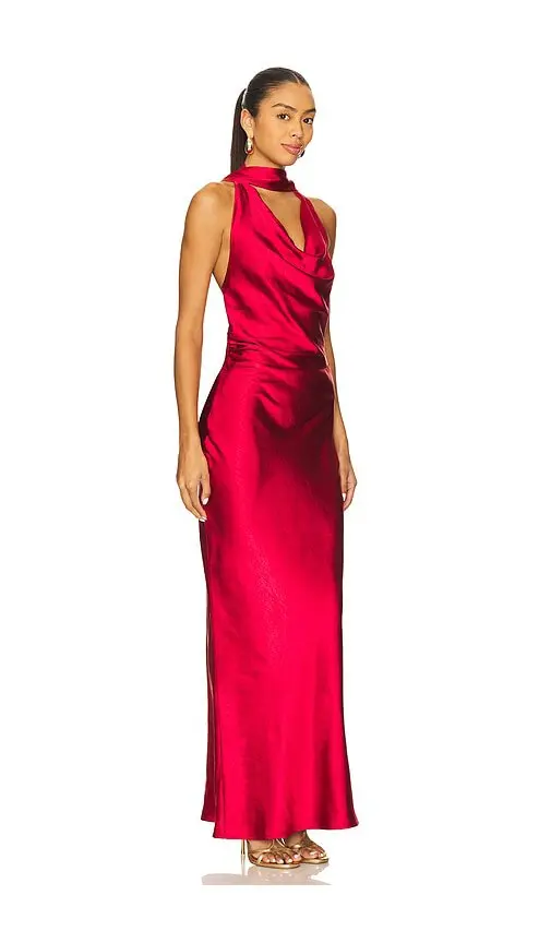 SNDYS. Rosanna Maxi Dress - Red