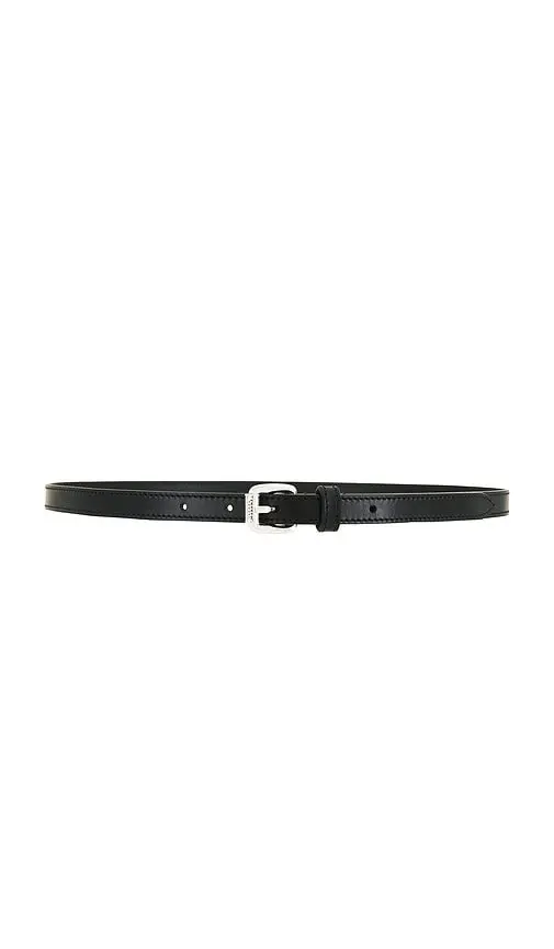 Isabel Marant Chelsea Belt - Black & Silver