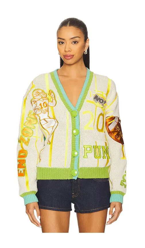 NO! JEANS American Football Cardigan