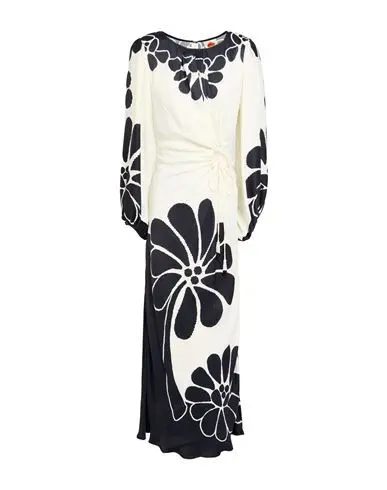 Farm Rio Floral-print Maxi Dress - White
