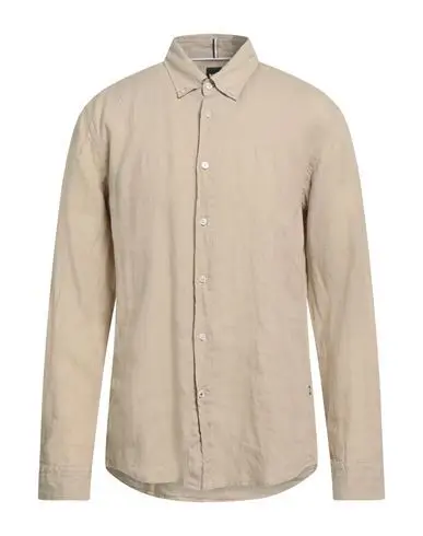 BOSS Shirt Size Linen - Beige