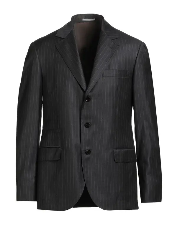 Brunello Cucinelli Blazer Charcoal Size Virgin Wool