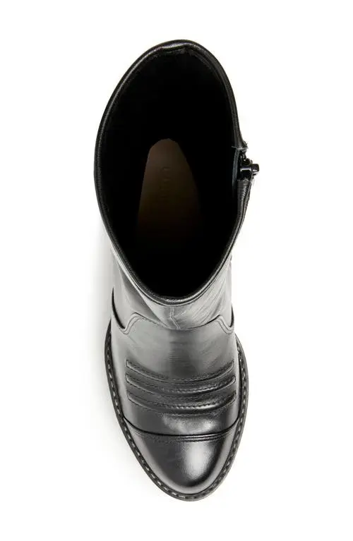 Cinq À Sept Marley Lug Sole Platform Boots - Black