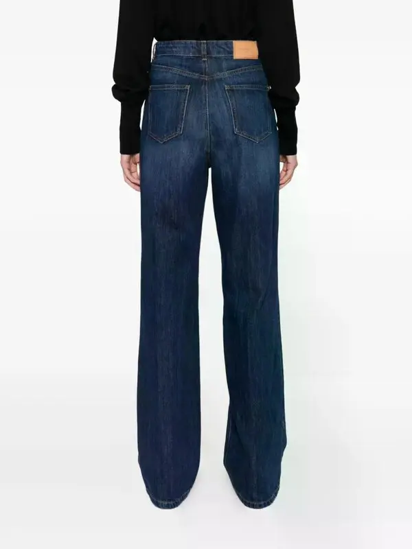 TWINSET Cotton Straight Leg Jeans