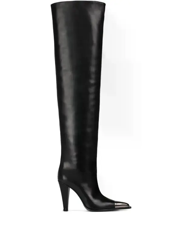 LE SILLA 110mm Tess Metallic-toe Boots