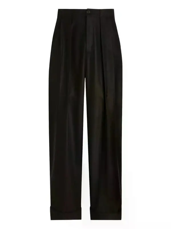 Dolce & Gabbana Cuffed Wool Trousers