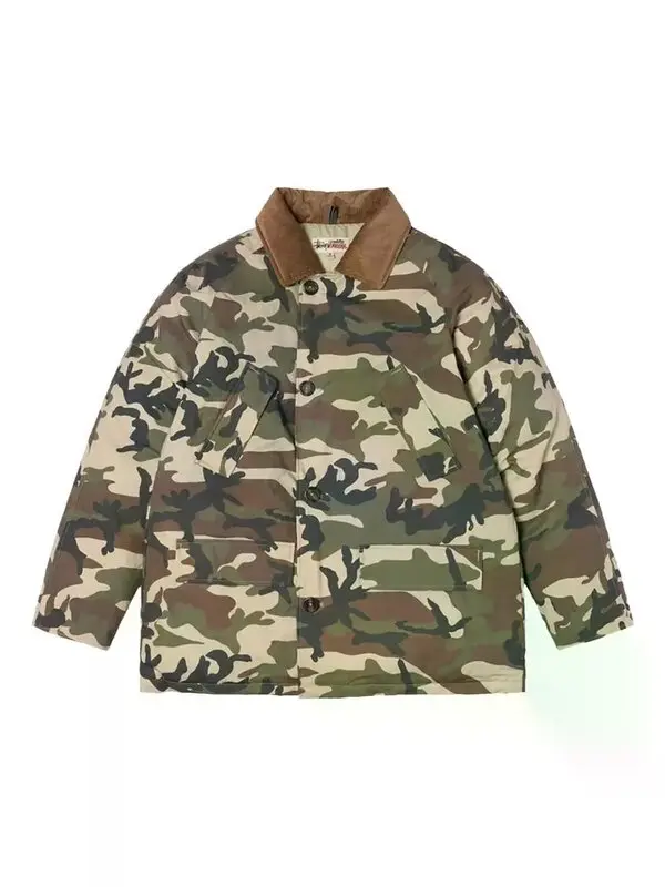 DENIM TEARS X Stüssy Camouflage Jacket