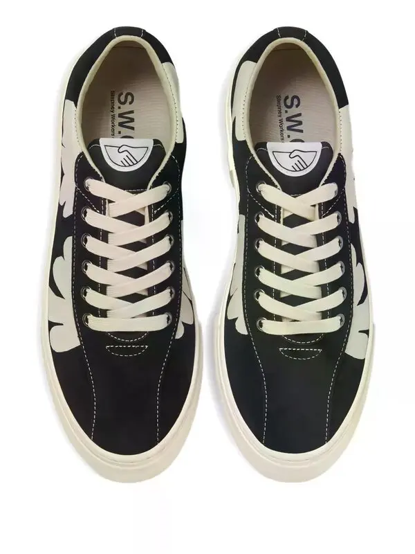 S.W.C STEPNEY WORKERS CLUB Leather Sneakers