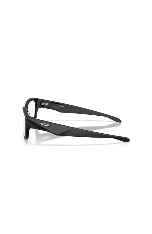 Oakley 54mm Rectangle Eyeglasses - Black