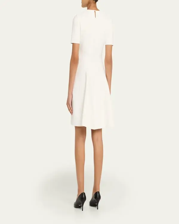 Alexander McQueen Seamed Mini Dress