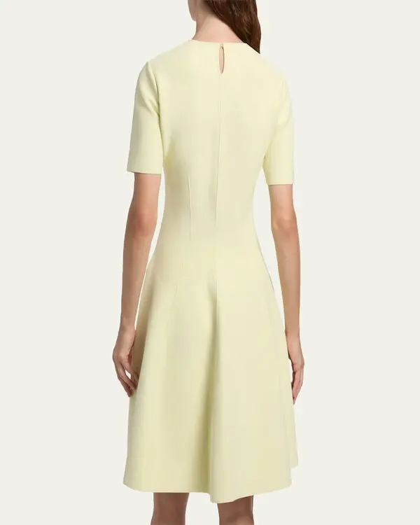 Alexander McQueen Seamed Mini Dress