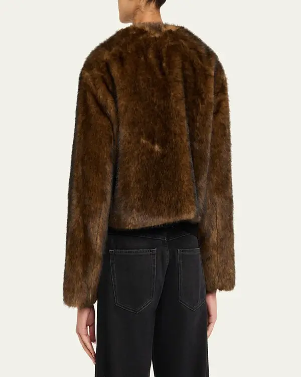 Marc Jacobs Teddy Cropped Jacket