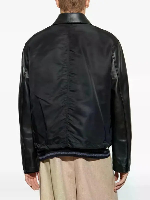 Loewe Button-fastening Leather Jacket