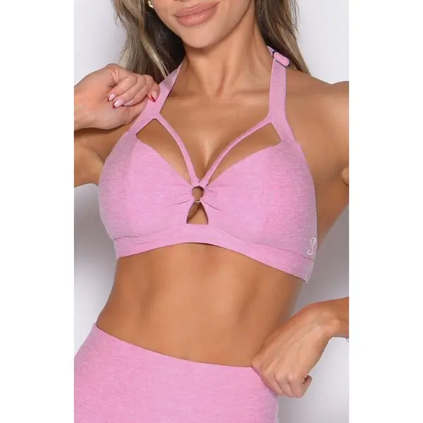 BOMBSHELL SPORTSWEAR Iron Edge Bra - Candy Pink