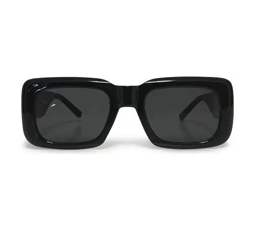 YOUZEY The Cleo Sunglasses Square Frame - Black