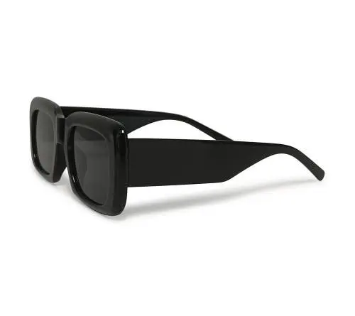 YOUZEY The Cleo Sunglasses Square Frame - Black