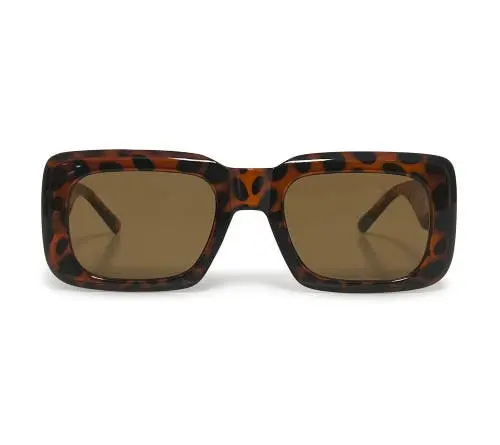 YOUZEY The Cleo Sunglasses Square Frame - Tortoise