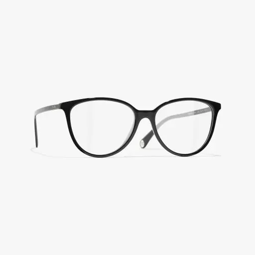 Chanel Butterfly Eyeglasses - Black