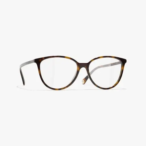 Chanel Butterfly Eyeglasses - Dark Tortoise