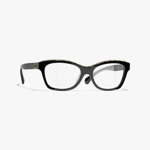 Chanel Butterfly Eyeglasses - Black