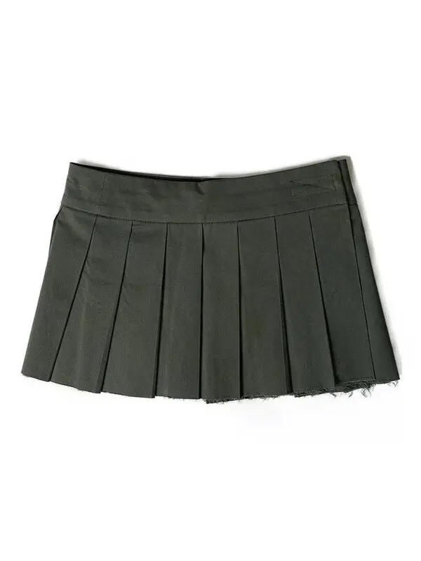 OPEN YY Pleated Mini Skirt