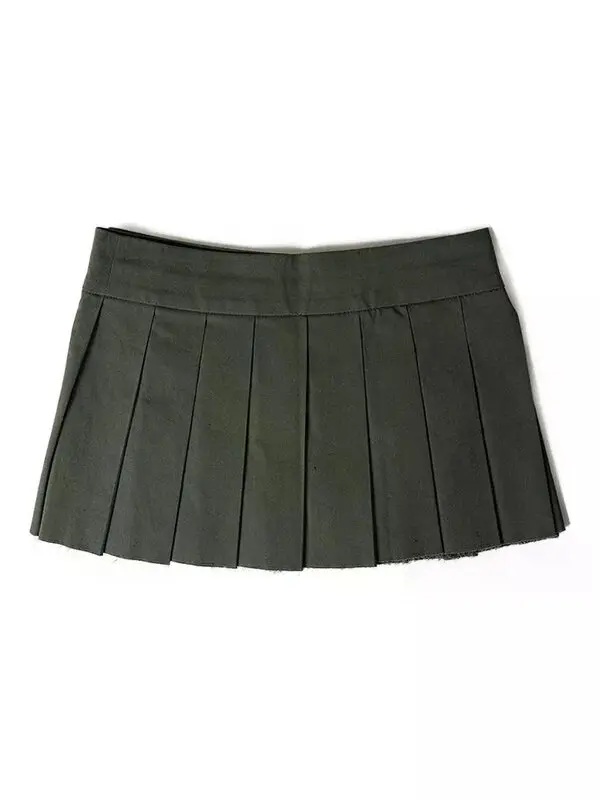 OPEN YY Pleated Mini Skirt