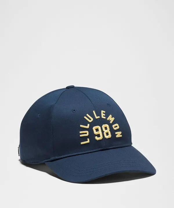 Lululemon Structured Ball Cap - Club Blue/gold Glow
