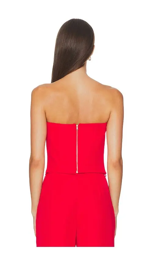 SNDYS. Roma Cropped Top - Red