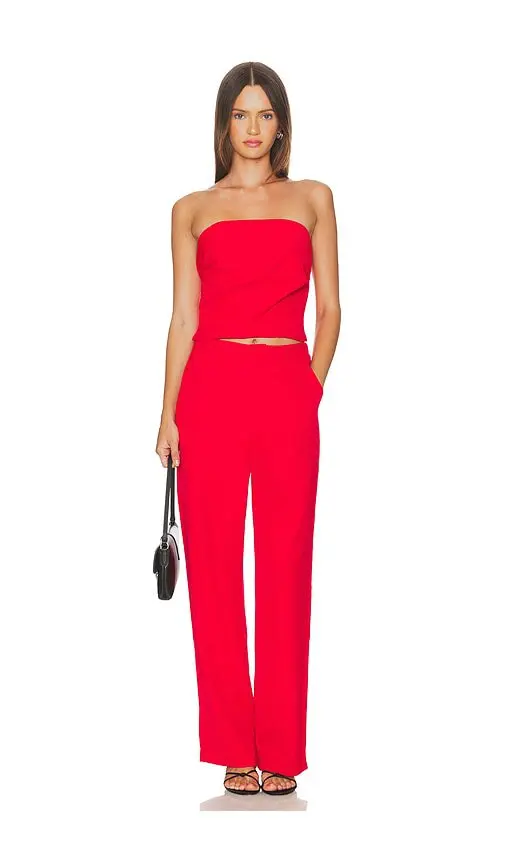 SNDYS. Roma Cropped Top - Red